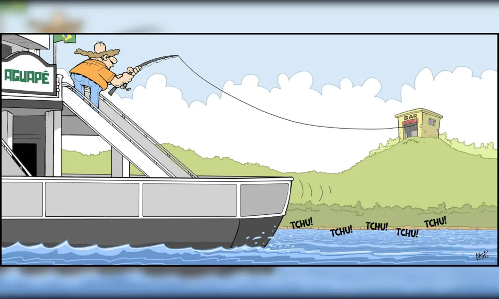 Divirta-se com as tirinhas de Theo e Edibar