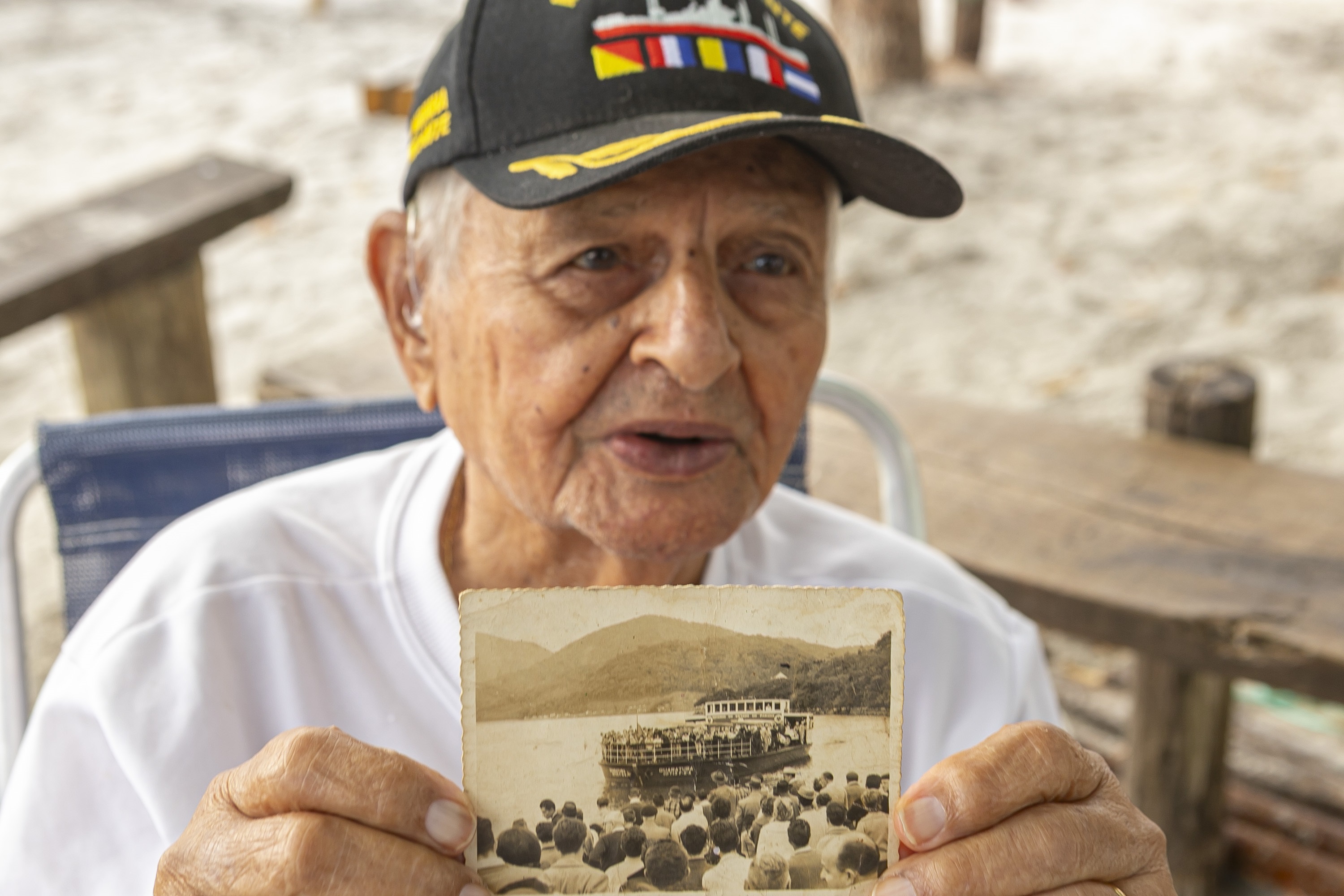 Histórias do comandante do primeiro ferry boat