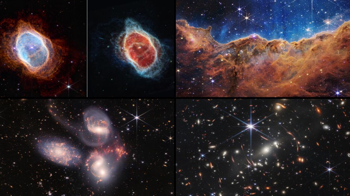 Novas imagens do James Webb vão de nebulosas próximas a galáxias distantes