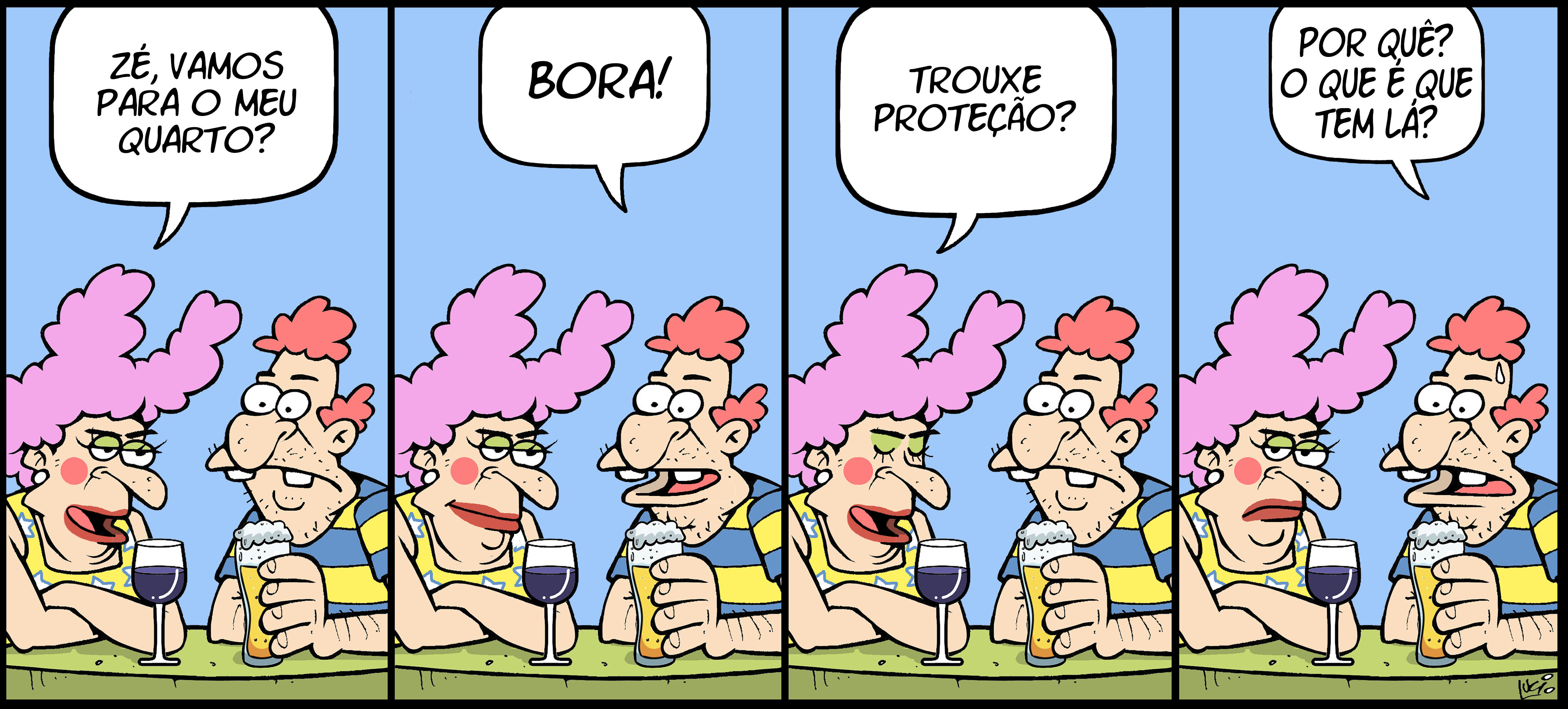 Divirta-se com as tirinhas