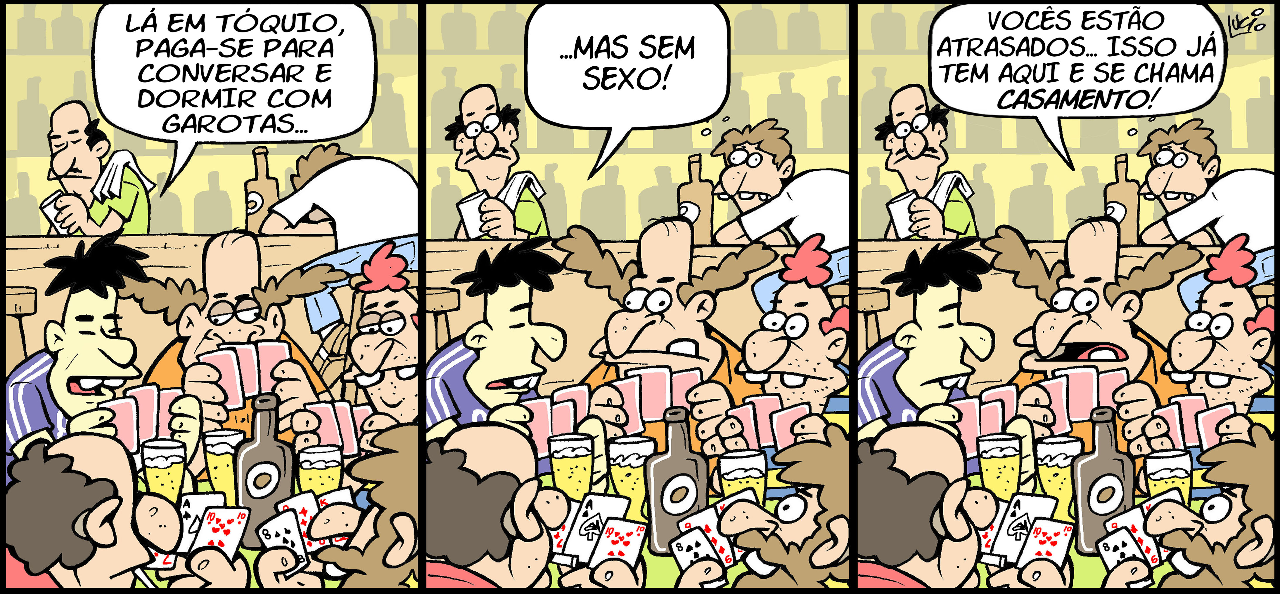 As tirinhas de Theo e Edibar vão divertir seu dia