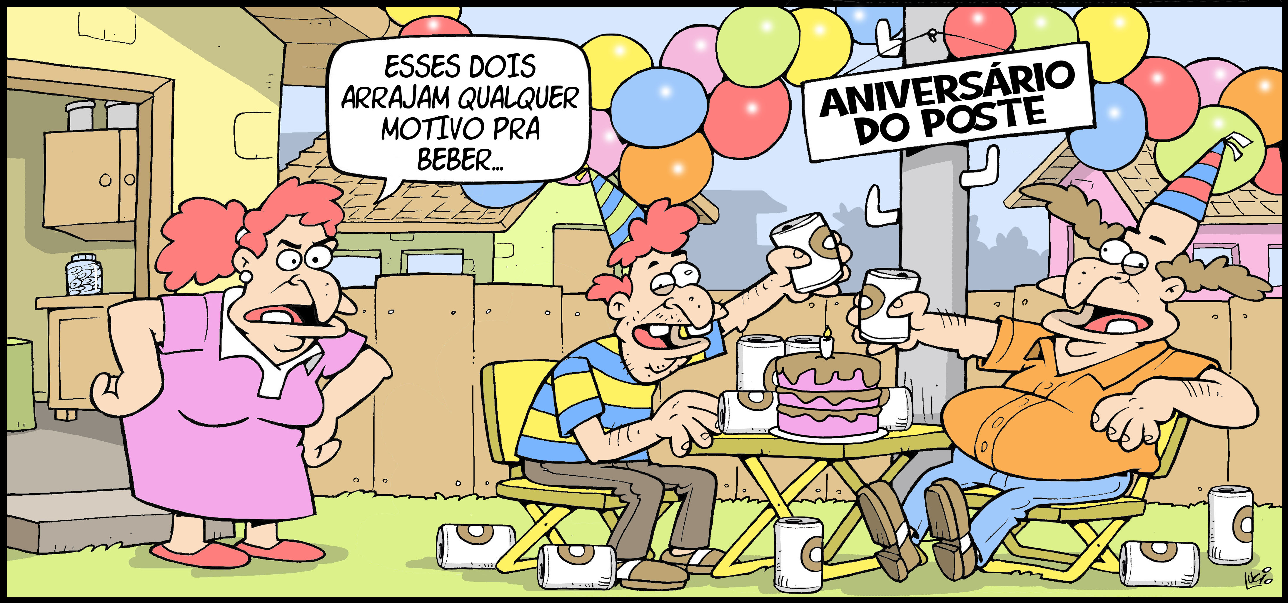 Humor para o fim de semana com as tirinhas de Theo e Edibar